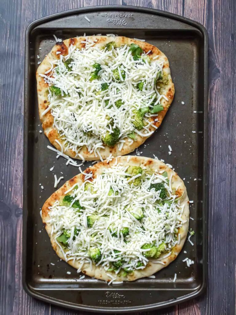 Green Pizza with Broccoli, Arugula, and Pesto – Tasty Oven
