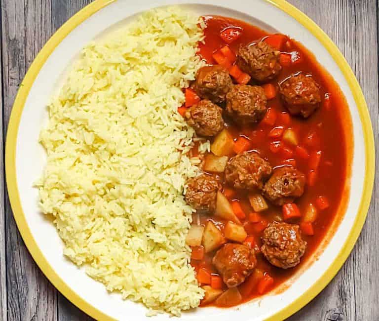 Kebab Hindi - Syrian Lamb Meatballs and Vegetables
