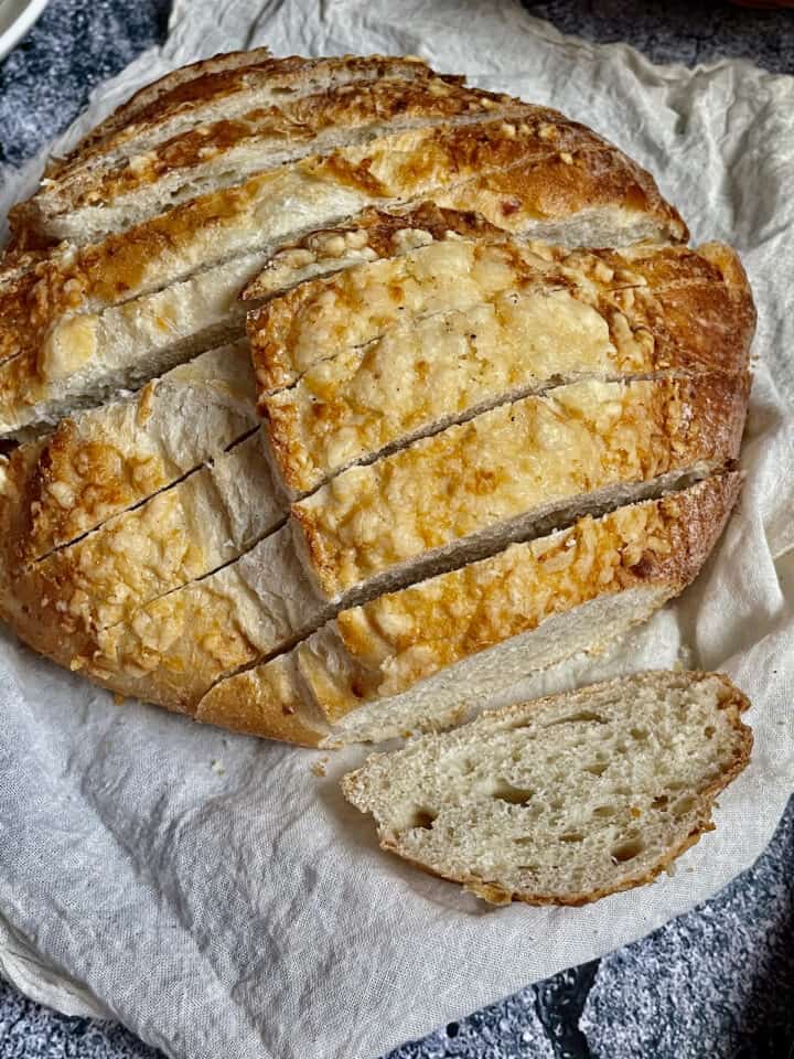 Bread Machine Cheese Bread - Artisan Style! - Tasty Oven Recipes