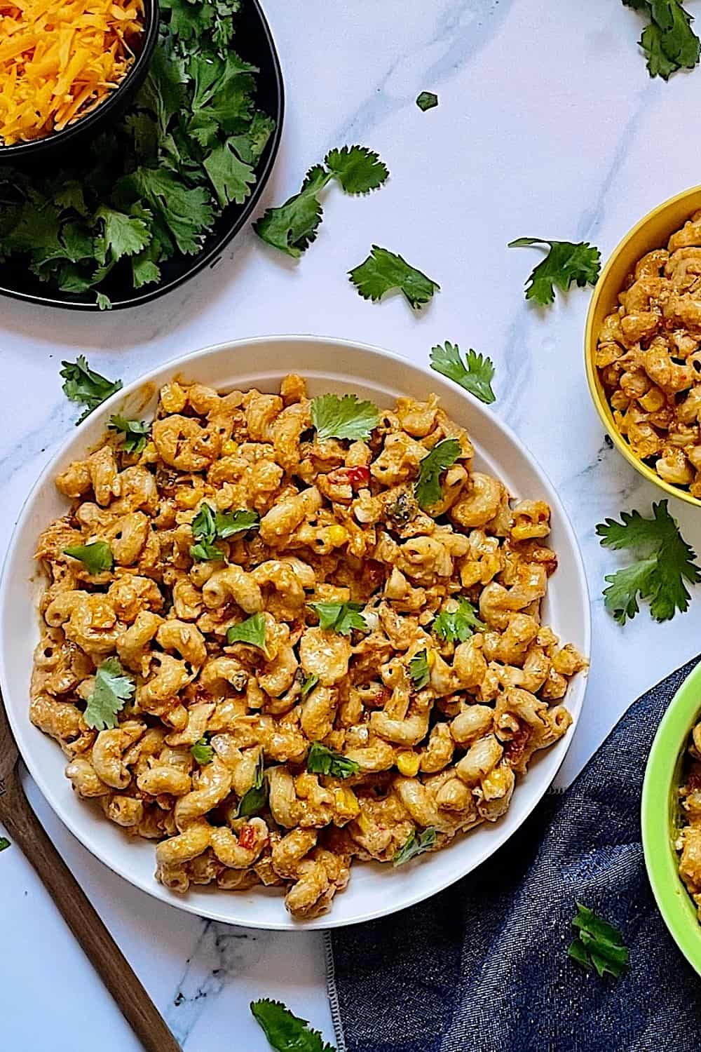 Instant Pot Taco Pasta with Chicken - 30 Minute 1 Pot Meal