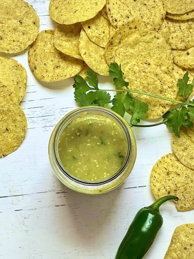 Instant Pot Salsa Verde in 20 Minutes | Tasty Oven