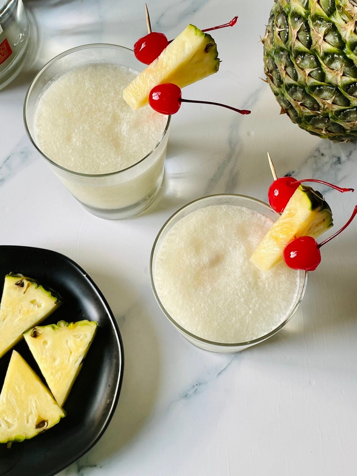 Frozen Piña Colada Cocktail Recipe Using a Blender | Tasty Oven