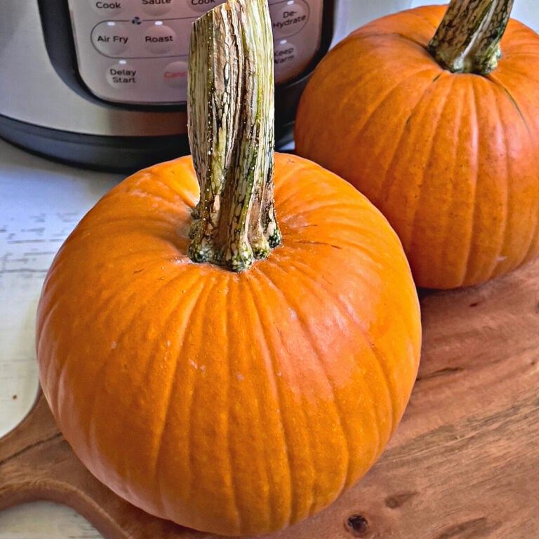 Instant Pot Pumpkin - How To Pressure Cook A Whole Pumpkin