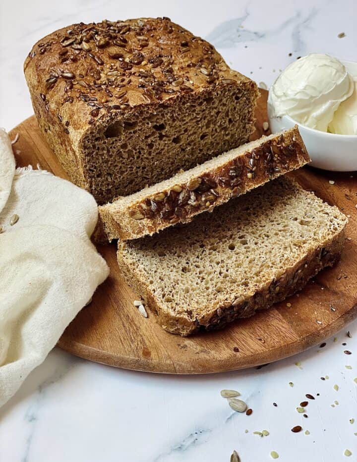 100% Whole Wheat Bread – Tasty Oven