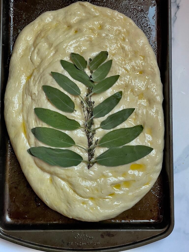 Christmas Focaccia – Tasty Oven