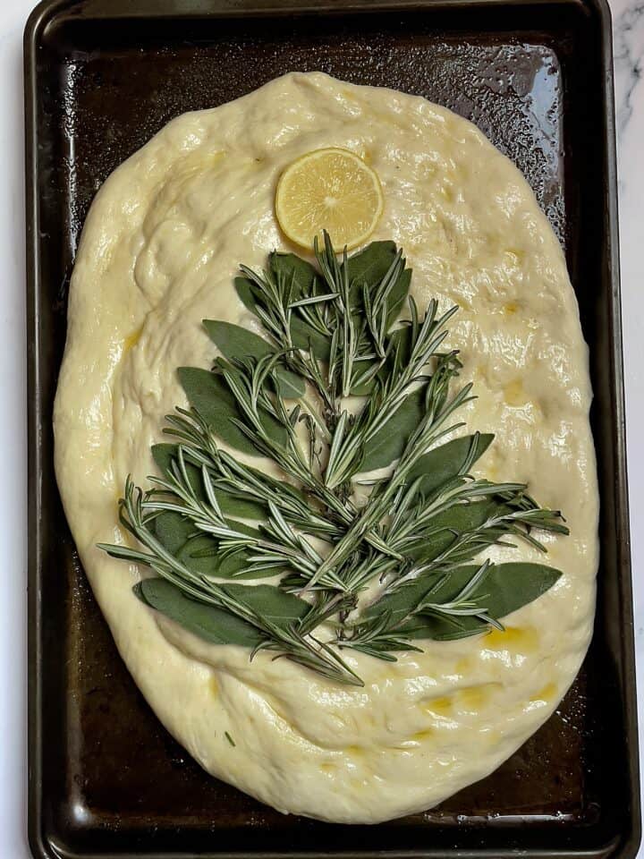 Christmas Focaccia – Tasty Oven