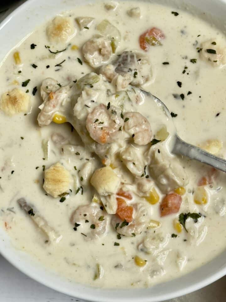 Instant Pot Seafood Chowder – Tasty Oven