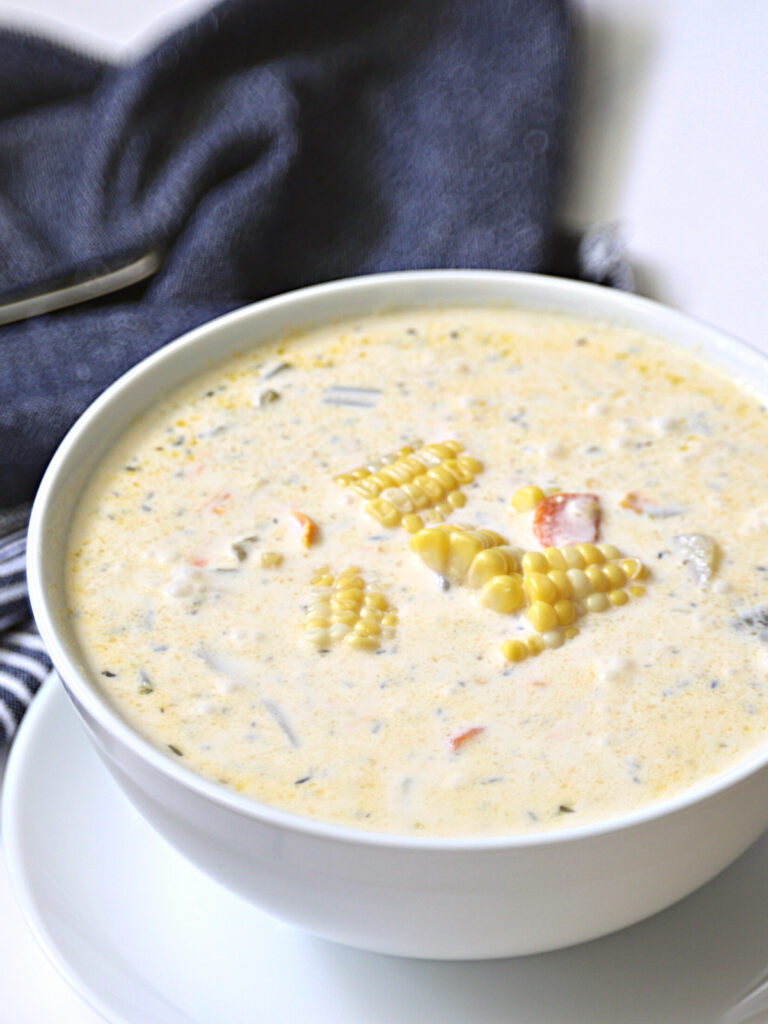 Instant Pot Corn Chowder Recipe - Tasty Oven
