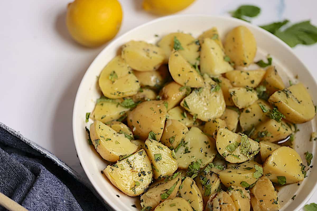 Syrian Potato Salad – Tasty Oven