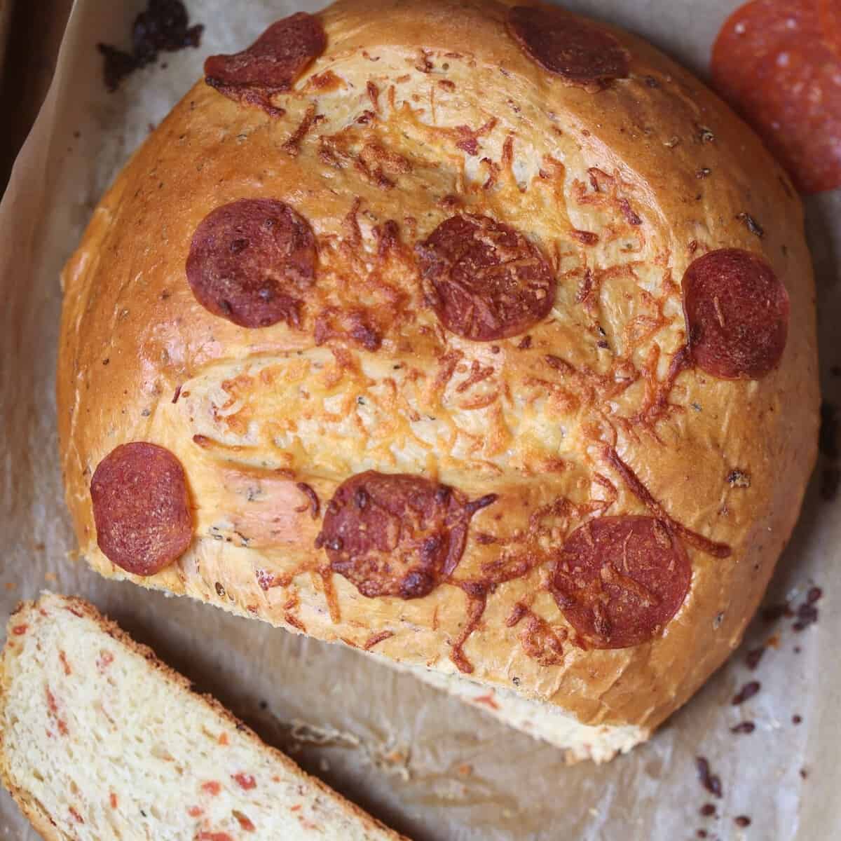 Bread Machine Pizza Bread – Tasty Oven
