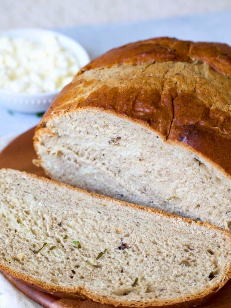 Bread Machine Olive Bread (Mediterranean Bread) – Tasty Oven