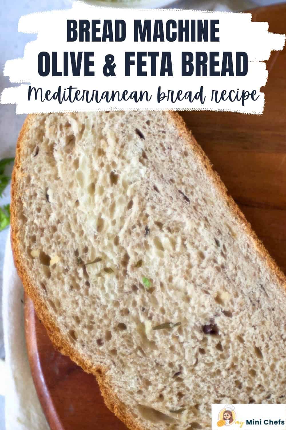 Bread Machine Olive Bread (Mediterranean Bread) – Tasty Oven