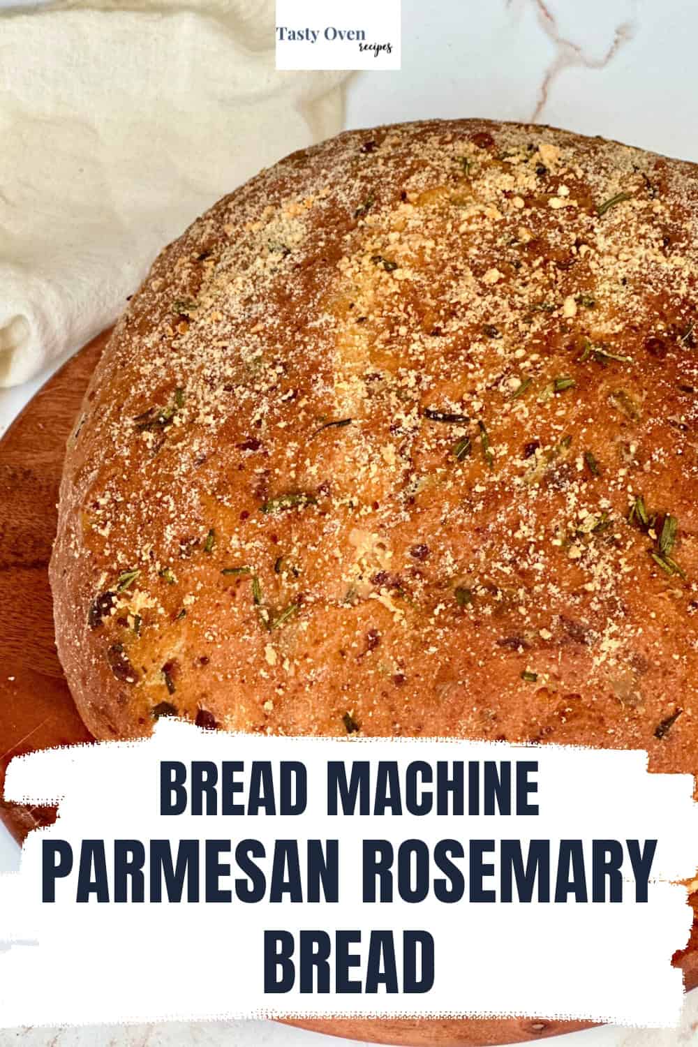 The Best Bread Machine Parmesan Rosemary Bread Recipe