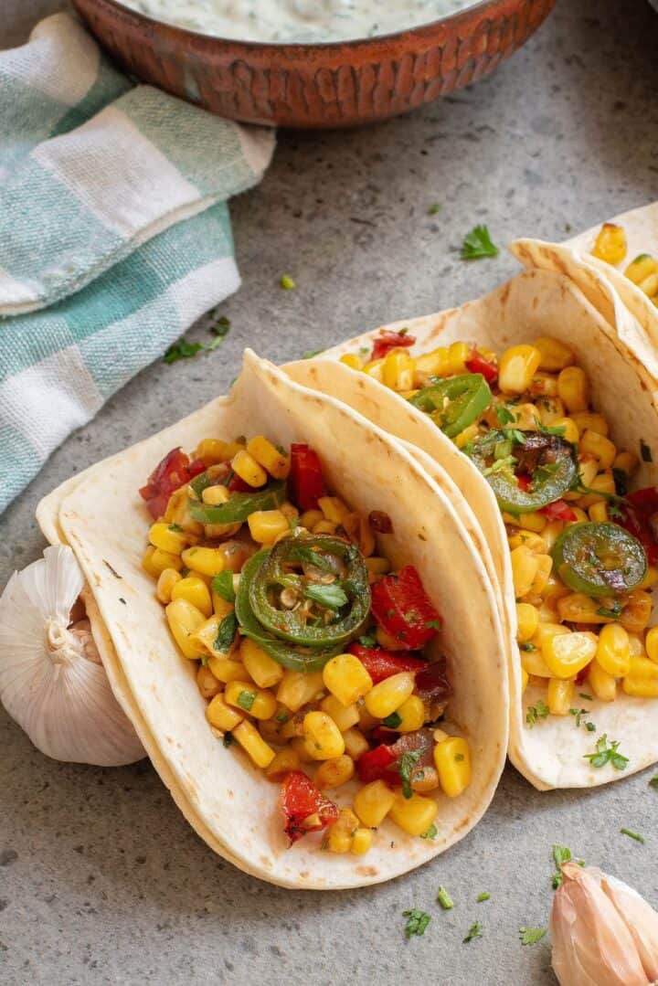 Mexican Street Corn Tacos – Tasty Oven