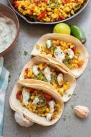 Mexican Street Corn Tacos – Tasty Oven