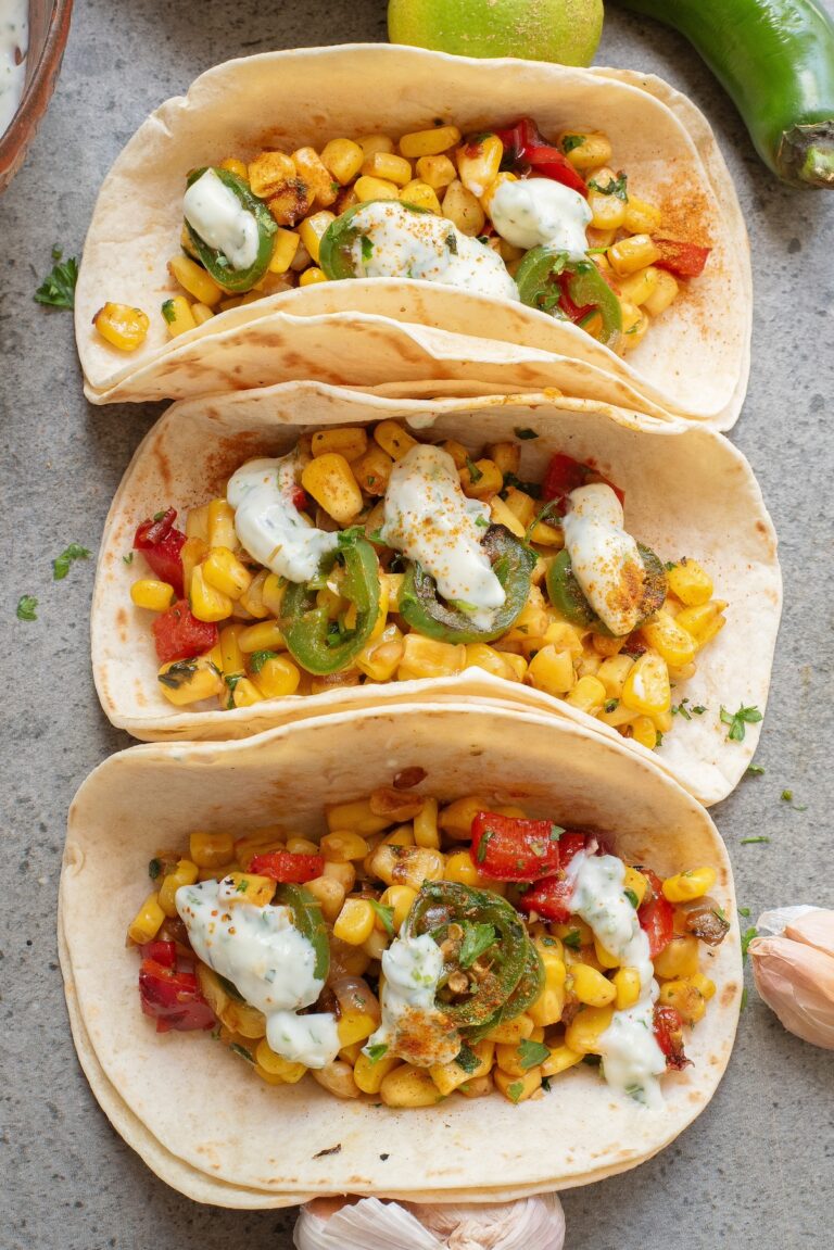 Mexican Street Corn Tacos – Tasty Oven
