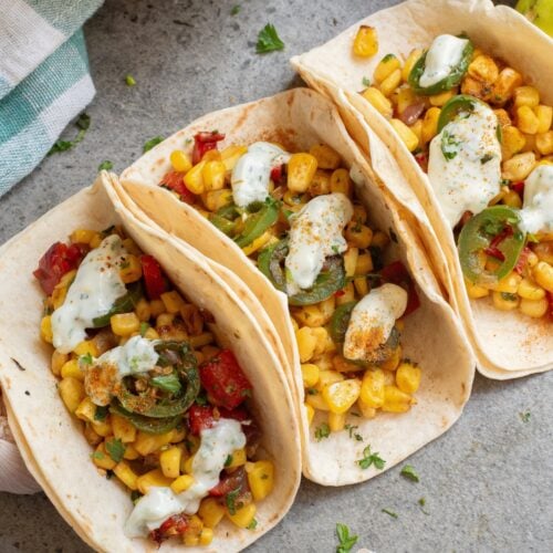 Mexican Street Corn Tacos – Tasty Oven