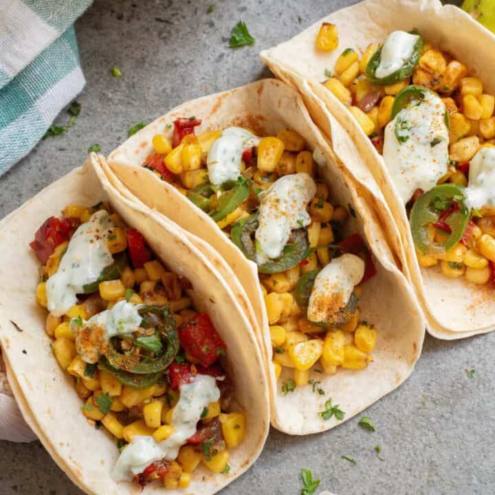 Mexican Street Corn Tacos – Tasty Oven