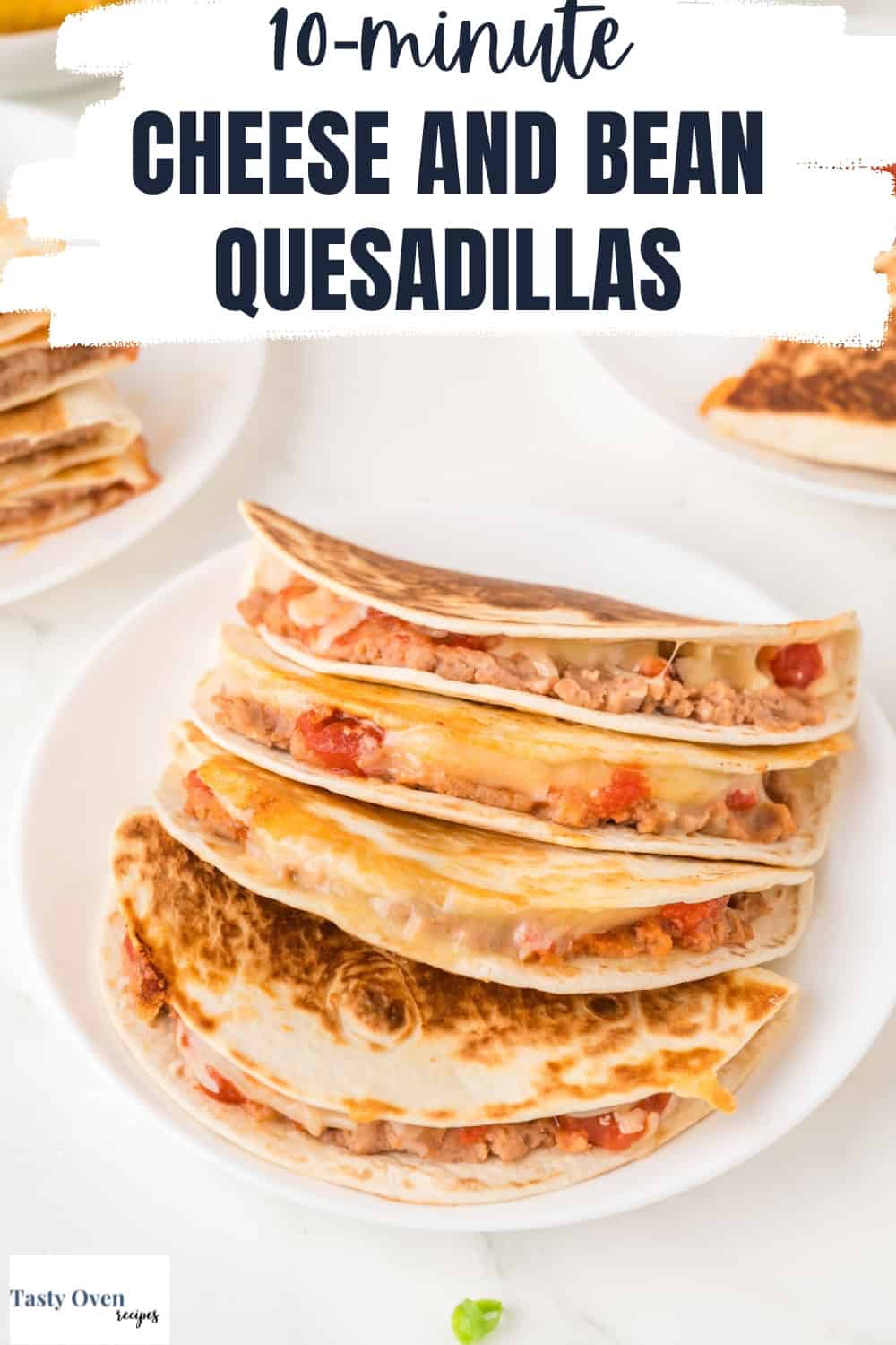 Cheese and Bean Quesadillas – Tasty Oven