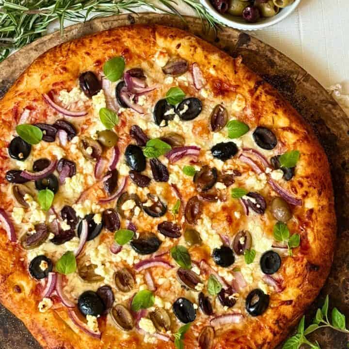 Olive Pizza – Tasty Oven